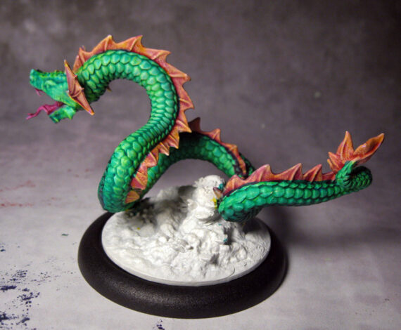 Sea Serpent – Painting Guide – The Lone Brushman